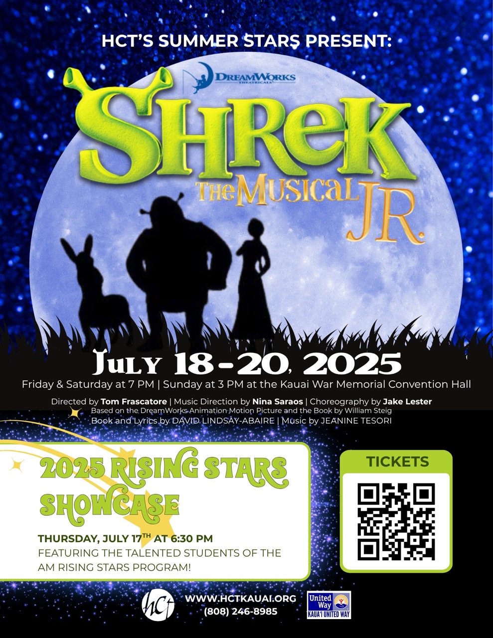 Shrek/Summer Stars 2025 Flyers – 1 – Kauaʻi Connect